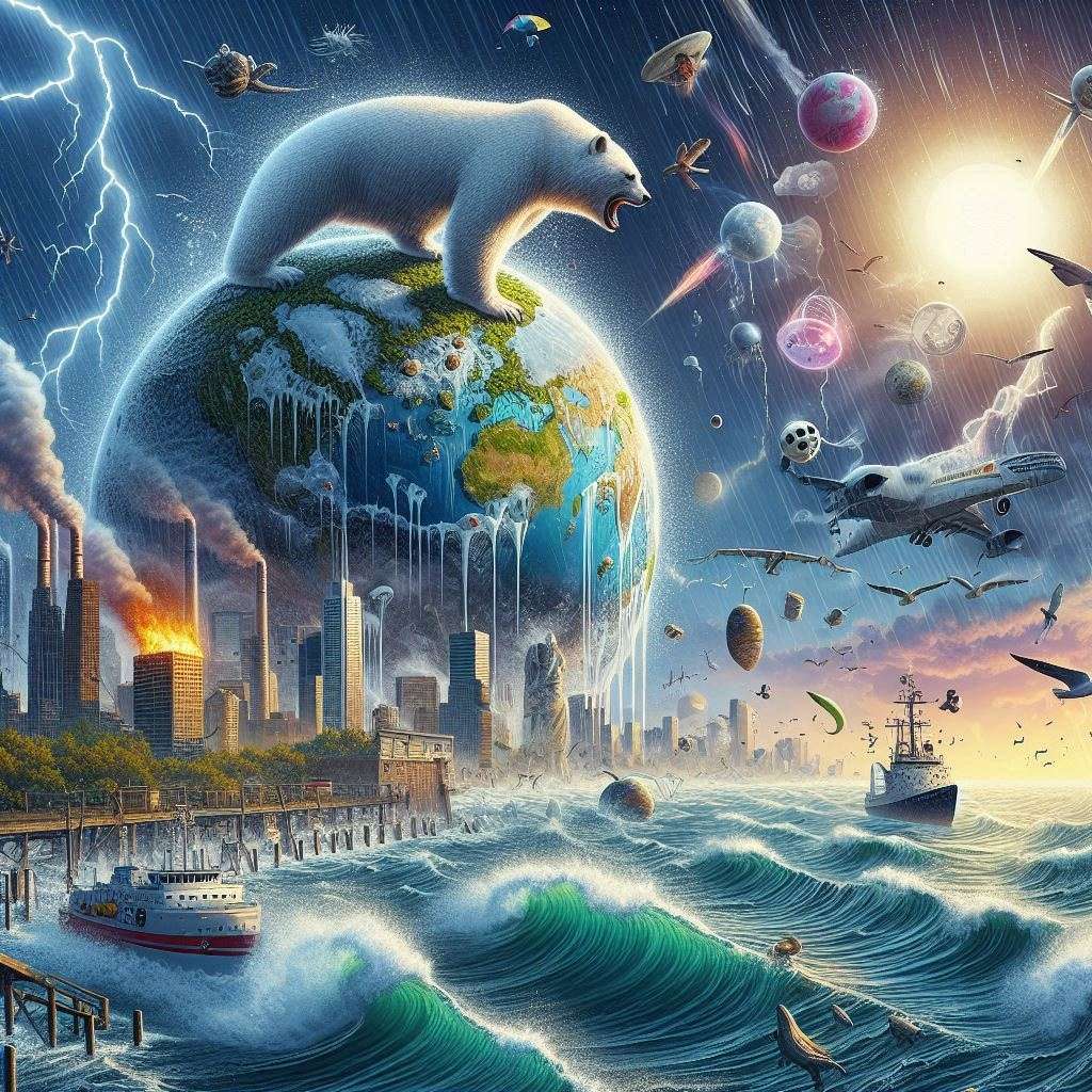 Klimatické zmeny: Globálne otepľovanie, zvyšovanie hladiny morí, časté ...